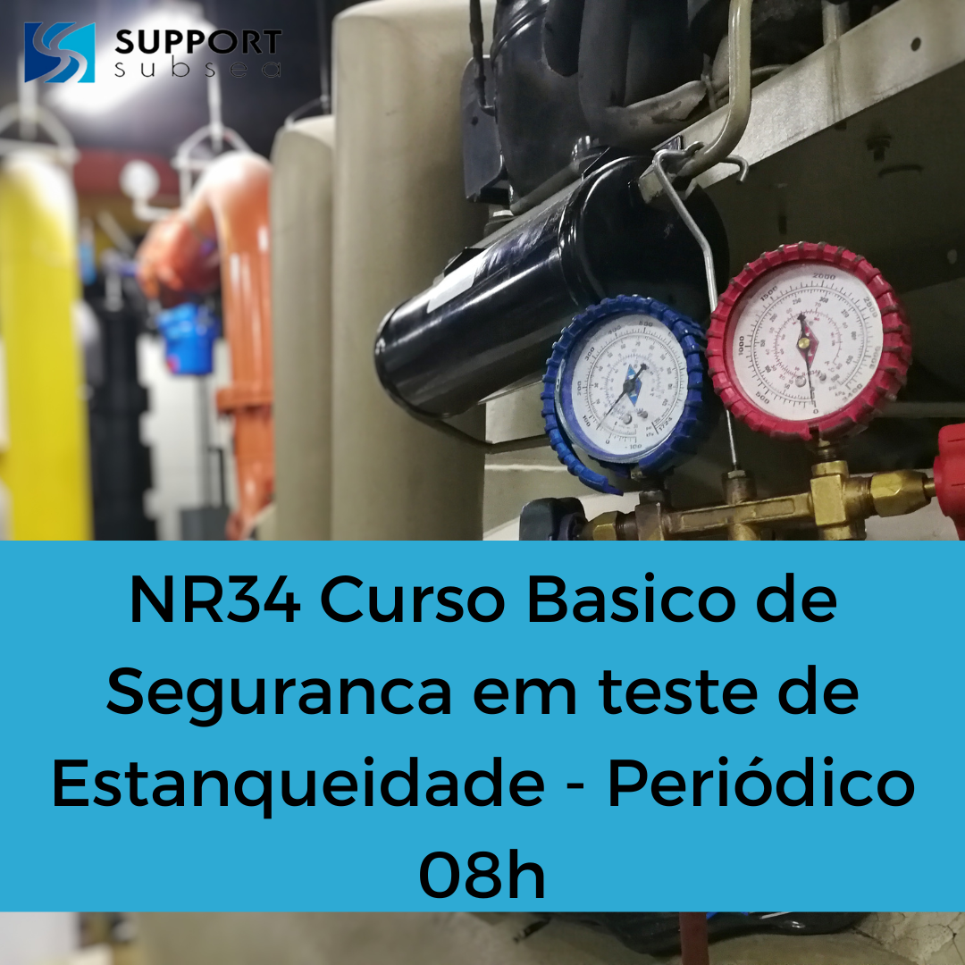 NR34 Curso Basico de Seguranca em teste de Estanqueidade - Periódico 08h